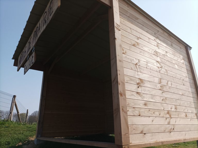 ABRI DE PRAIRIE EN KIT - Alain Hervé Travaux Forestiers