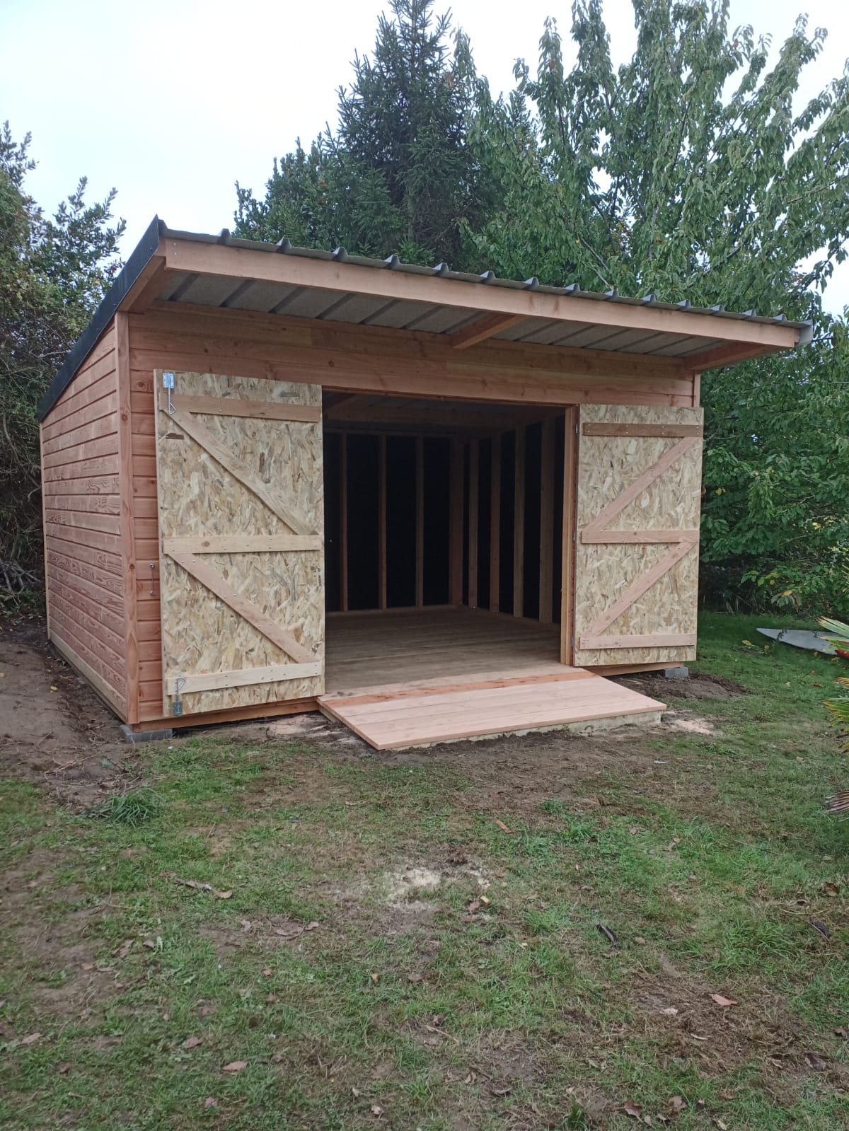 ABRI SUR PLENEUF VAL ANDRE - Alain Hervé Travaux Forestiers